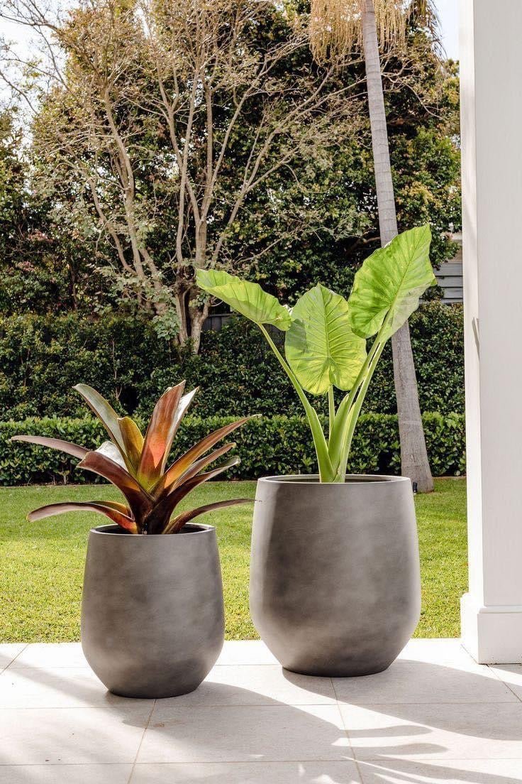 ALESSO Fiberglass Planter – Pots For Plants