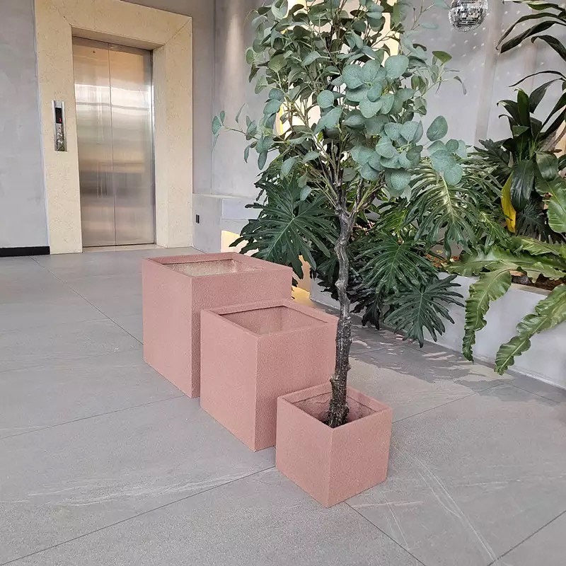 Cube Fp 92 Fiberglass Planter Pots For Plants
