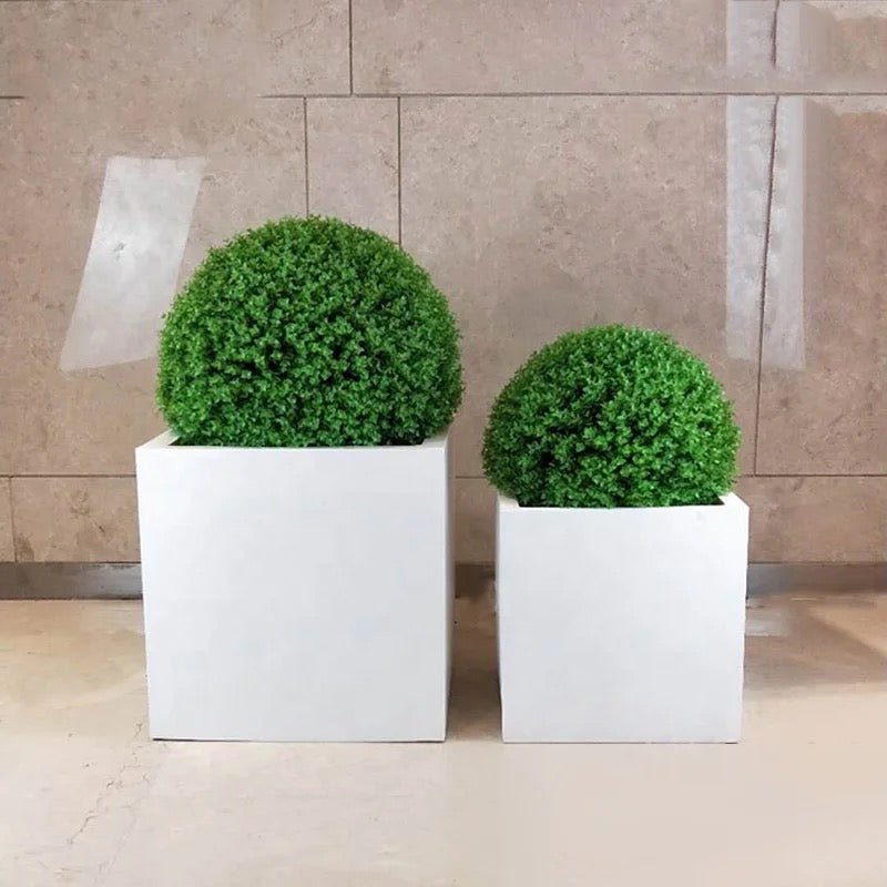 CUBE (FP-92) Fiberglass Planter – Pots For Plants